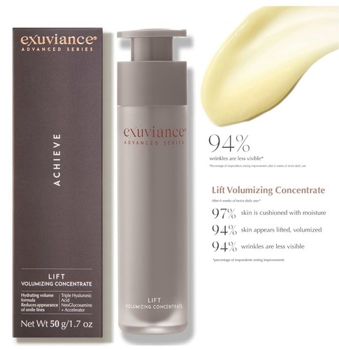 Exuviance ACHIEVE Lift Volume Concentrate Wrinkle Reducer Full Size 1.7 ...