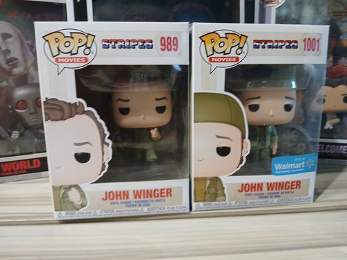 Funko Pop! Vinyl: John Wingers Stripes #989 Bill Murray And # 1001 Set ...