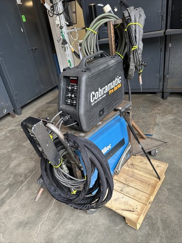 MK Products/miller Xmt304 Cobramatic Push-Pull Feeder 2 Guns Welder ...