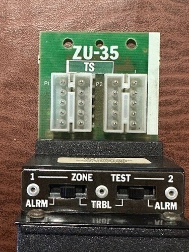 SIEMENS ( CERBERUS PYROTRONICS ) ZU-35TS "TEST SWITCH" MODULE (12 AVAIL ...