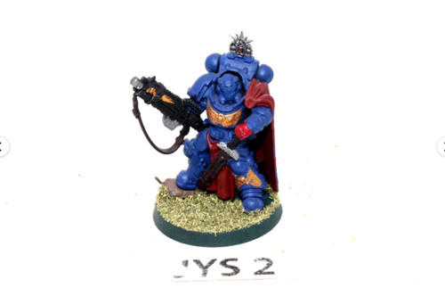 Warhammer Space Marines Captain With Master Crafted Weapon JYS2 | eBay