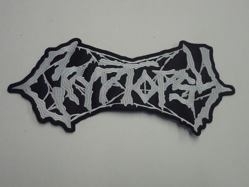 CRYPTOPSY DEATH METAL EMBROIDERED BACK PATCH | eBay