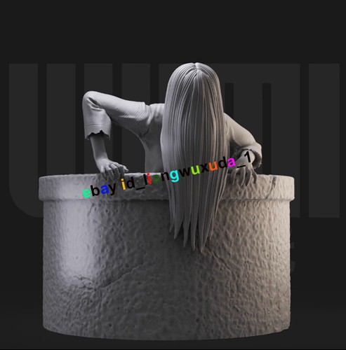 1/18 1/24 Sadako 3D Print Figure GK Model Kit Unpainted Unassembled ...