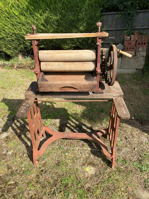 Cast Iron Mangle in Antique Cast Iron Metalware for sale | eBay