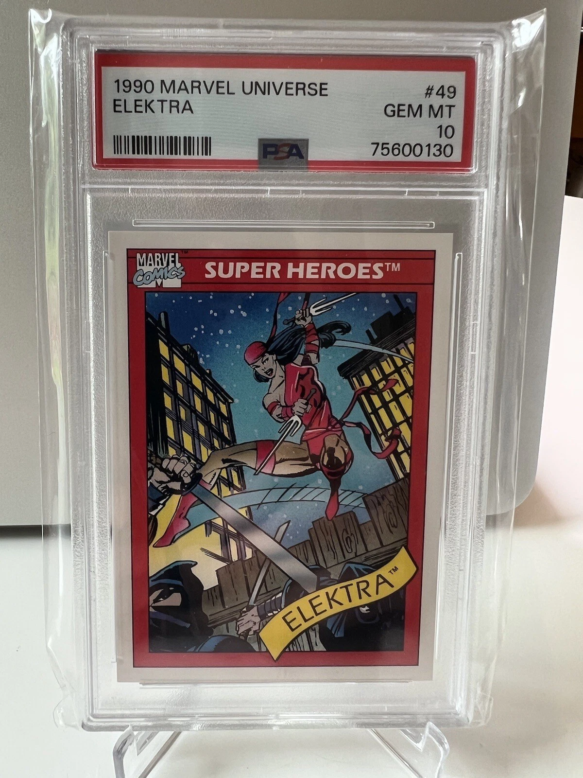 Elektra 1990 Impel Marvel Universe #49 Base Price Guide - Sports Card ...
