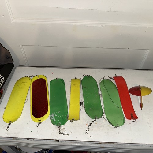 Lot of 8 Fishing Trolling Flashers | eBay