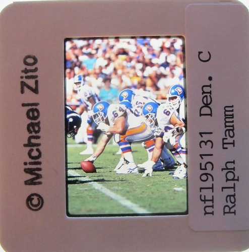 RALPH TAMM DENVER BRONCOS 49ERS BENGALS Redskins BROWNS ORIGINAL SLIDE ...