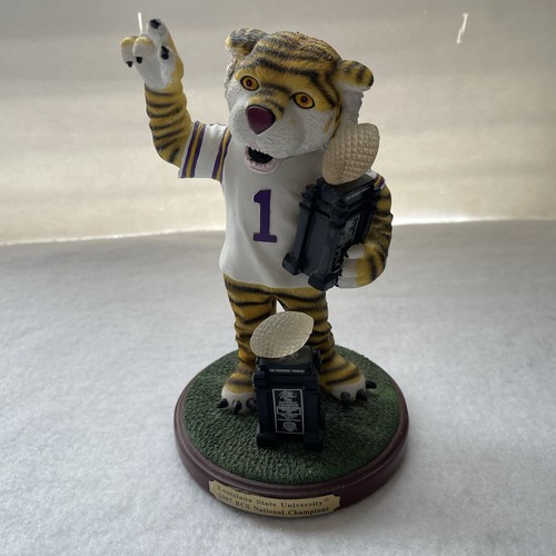 Memory Company 2007 National Champions LSU Mike the Tiger Statue ...