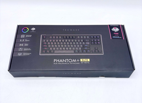 Tecware Phantom+ Elite 87 Keys 3 Modes Wireless RGB Mechanical Keyboard ...