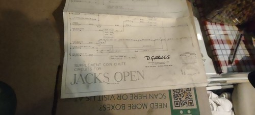 jacks open arcade schematic #1053 | eBay