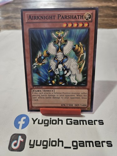 Yu-Gi-Oh Airknight Parshath BP02 1st Edition Black Rare Light Played | eBay