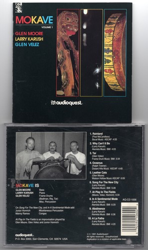 Mokave - Volume 1, Glen Moore/Larry Karush/Glen Velez, AudioQuest CD | eBay