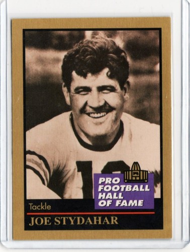 1991 Enor Pro Football Hall Of Fame #133 Joe Stydahar | eBay