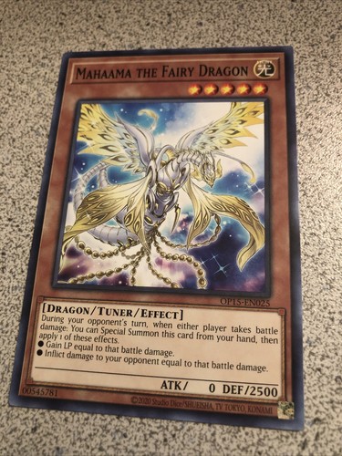 Mahaama the Fairy Dragon OP15-EN025 Common NM Yugioh | eBay