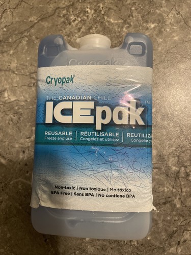 Cryopak IcePak New Reusable Ice Pack Freeze And Use Lunch Size 3" X 5 ...