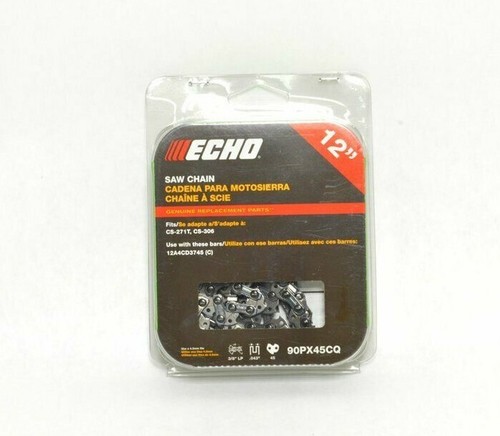 (3 PACK) 90PX45CQ Genuine Echo 12 In Low Profile Chainsaw Chain cs-271t ...