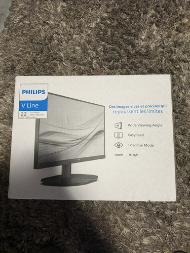PHILIPS 22 inch Class Thin Full HD (1920 x 1080) 75Hz Monitor, 22" | eBay