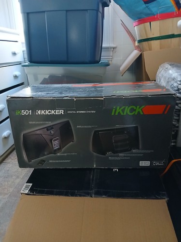 Kicker iK501 Digital Stereo Speaker System for iPod/iPhone NEW | eBay