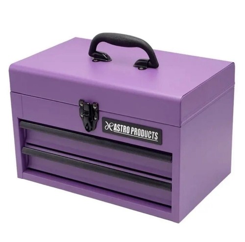 ASTRO PRODUCTS compact tool box purple limited color Two tiers From ...
