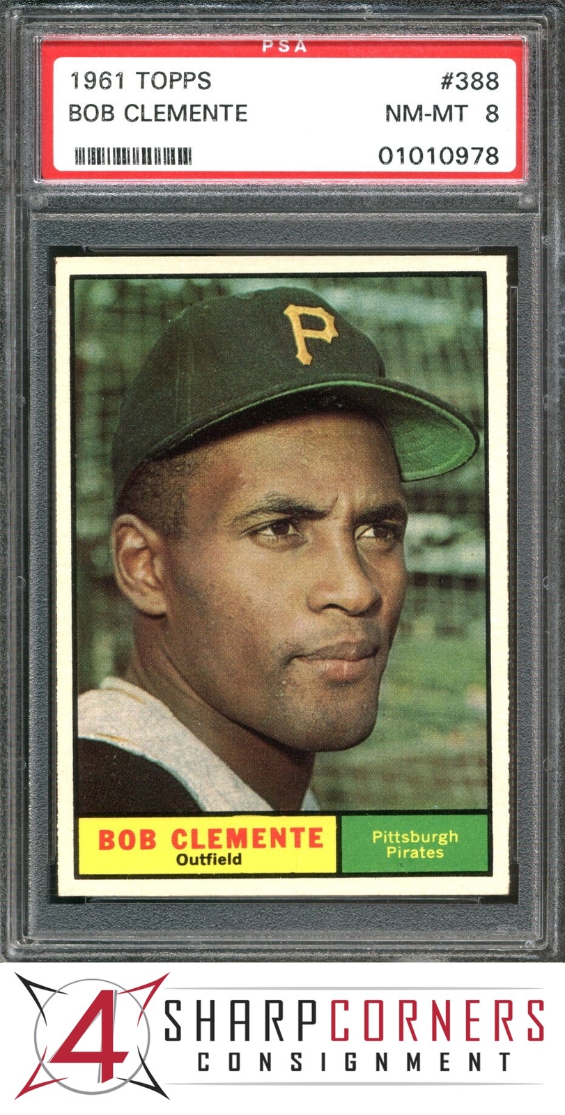 Roberto Clemente 1961 Topps #388 Base Price Guide - Sports Card Investor