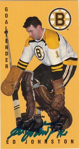 ED JOHNSTON Autographed Signed 1994 Parkhurst Tall Boys card Boston ...