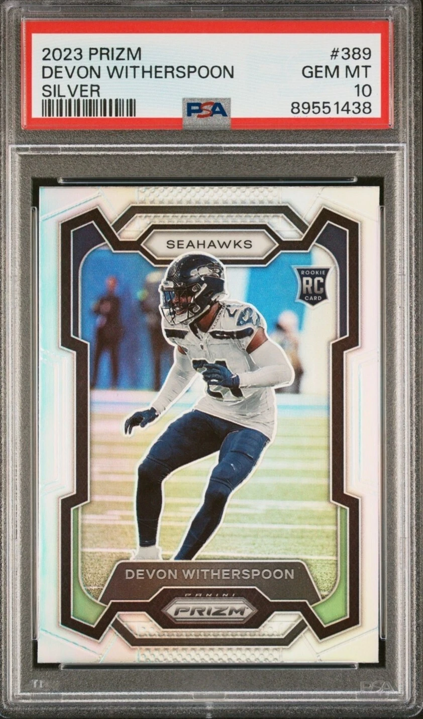 Devon Witherspoon 2023 Prizm #389 Silver Price Guide - Sports Card Investor