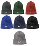 NIKE KNIT TEAM BLACK CAP Beanie Warm Winter Hat Dri-Fit Acrylic ...