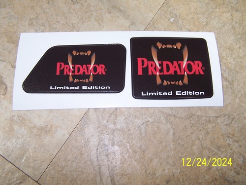 Poulan Special Edition Predator Chainsaw 2 Piece Decal Set | eBay