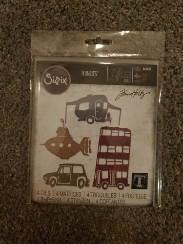 Sizzix Thinlits Dies, Wacky Transport #1 665220 | eBay