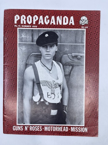 Propaganda Magazine #10 Goth Music 1988 Skinny Puppy Guns N’ Roses ...
