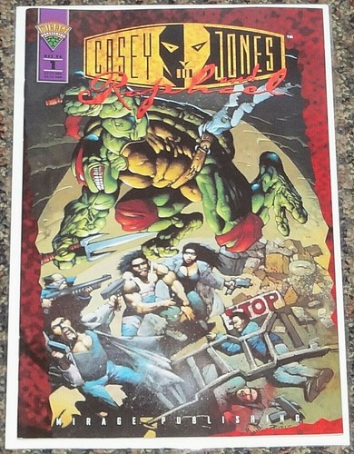 1994 MIRAGE STUDIOS CASEY JONES & RAPHAEL #1 VF/NM TMNT BODYCOUNT ...