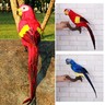 Fake Artificial Parrot Feathered Bird Garden Home Decor Taxidermy ...