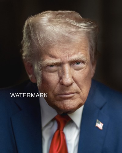 President Donald Trump 2025 Newest Official Portrait 8 x 10 Photo ...