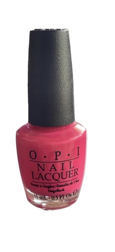 OPI Nail Polish Lacquer ~Charged Up Cherry NL B35~ Deep Pink Shade 0.5 ...