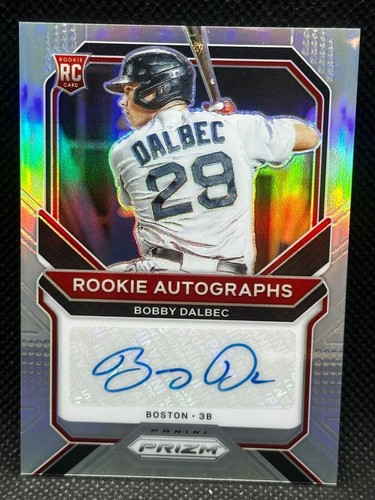 RED SOX BOBBY DALBEC AUTO AUTOGRAPH ROOKIE RC 2021 PANINI PRIZM BOSTON ...