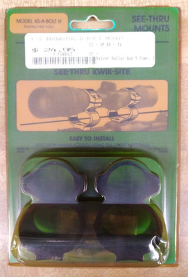 Kwik-Site Hunting Scope Rings for sale | eBay