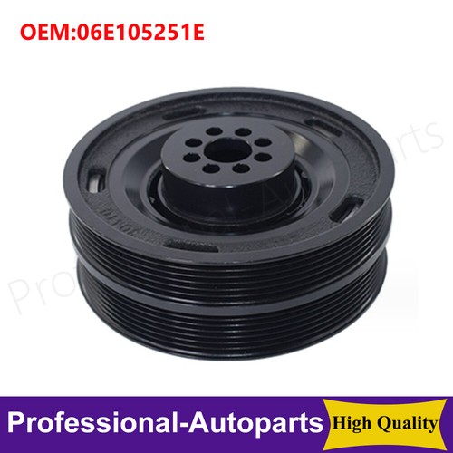 06E105251E Crankshaft Pulley For Audi A6 A7 A8 Quattro Q5 Q7 VW Touareg ...