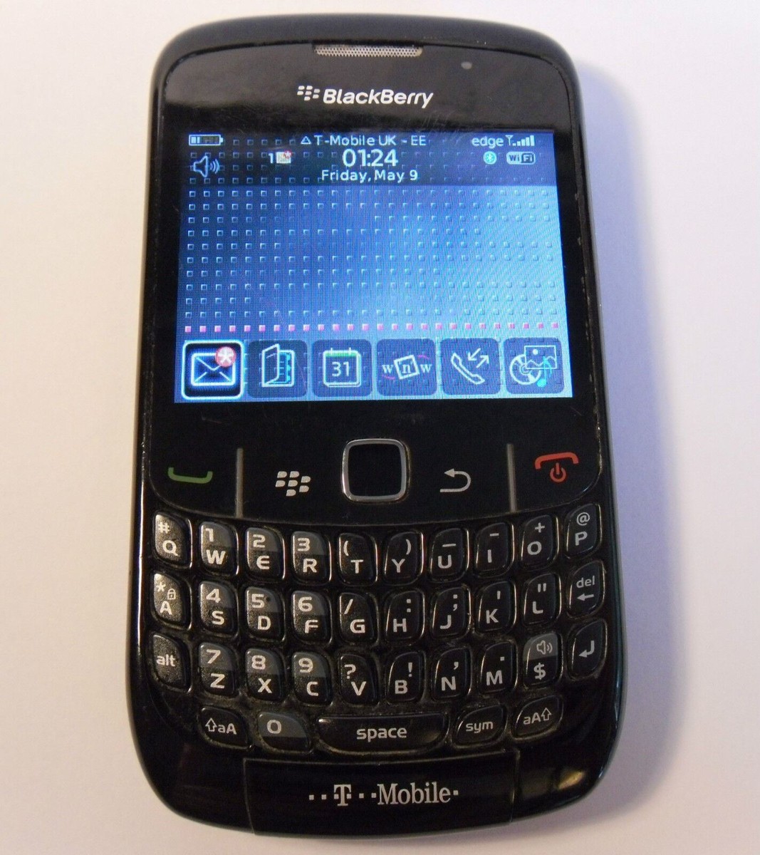 Blackberry 8520 Curve Pda Bluetooth Wifi Phone Unlocked