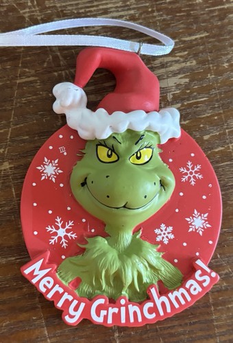 Hallmark The Grinch Ornament Figure “Merry Grinchmas” 2022 – 3HCM0621 ...