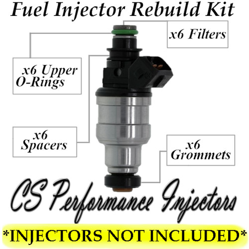 Fuel Injectors Rebuild Repair Kit fits INP-533 for 94-99 Mitsubishi ...
