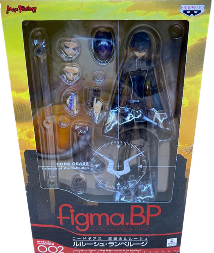 Code Geass Leouch of the Rebellion Figma.BP Lelouch Lamperouge Action ...