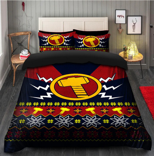 Thor Christmas Full Bedding Duvet Covers Set (4pcs) | eBay