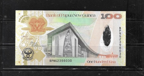 PAPUA NW GUINEA #37 2008 100 KINA UNC MINT BANKNOTE COMMEMORATIVE ...