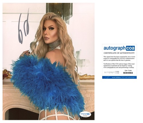TRINITY THE TUCK SIGNED RUPAUL’s DRAG RACE 8x10 PHOTO - ACOA COA | eBay