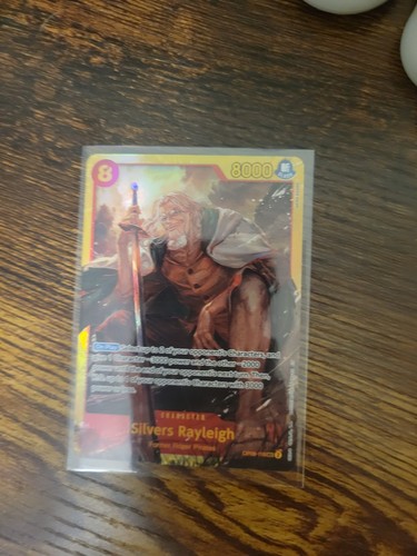 One Piece TCG | Silvers Rayleigh OP08-118 SEC Two Legends (PRB02 ...