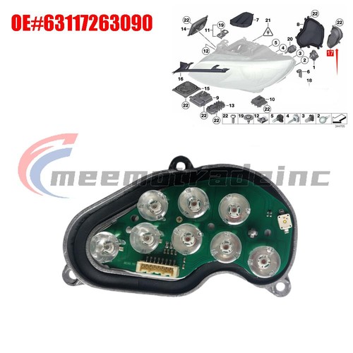 Xenon Headlight LED Indicator Turn Signal Right For BMW E92 E93 LCI ...