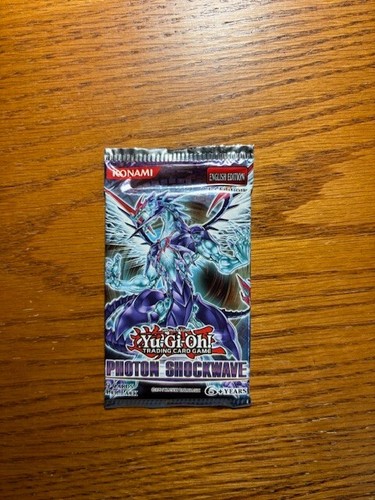 2011 Yu-Gi-Oh TCG Photon Shockwave 1st Edition Sealed Booster Pack x 1 ...