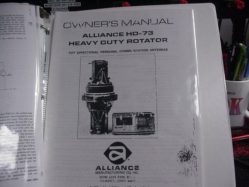 Alliance Rotor manual origonal or re-production | eBay