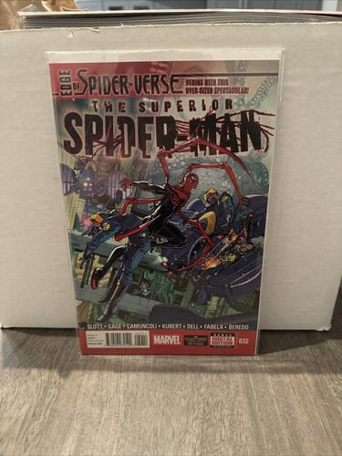 Superior Spider-Man #32 Edge of Spider-Verse 1st Spider-Army Karn ...