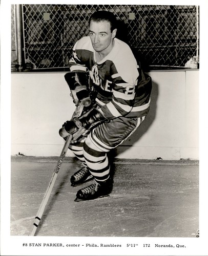 PF15 Orig Photo STAN PARKER 1960-64 PHILADELPHIA RAMBLERS EHL HOCKEY ...